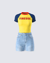 Amber Denim Set – FINESSE