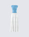 Blue Tank Top White Maxi Skirt Set - Tiered Cotton – FINESSE