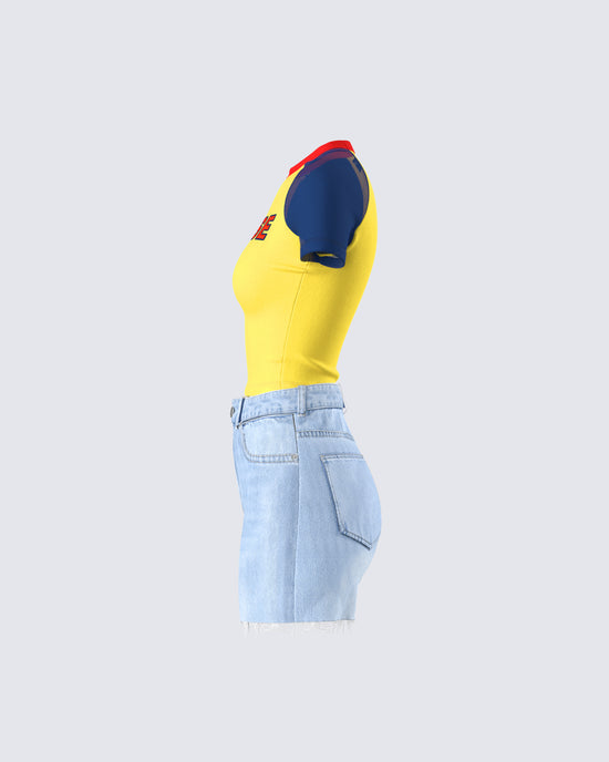 Amber Denim Set – FINESSE