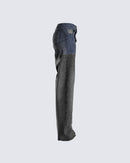 Pascal Colorblock Black Blue Jeans – FINESSE