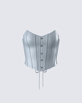 Grey Bustiers & Corset - Corset | Women's – FINESSE
