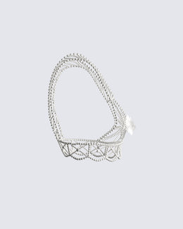 Aries Ivory Pearl Beaded Top – FINESSE