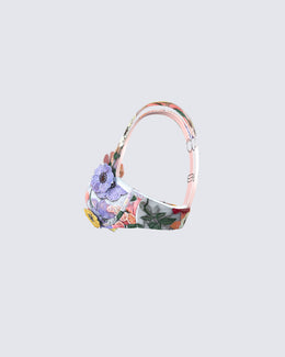 Addie Flower Bra Top – FINESSE