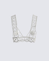 Aries Ivory Pearl Beaded Top – FINESSE