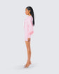 Alice Pink Mini Dress – FINESSE
