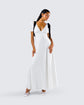 Braelyn White Maxi Dress – FINESSE