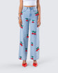 Cheri Cherry Blue Denim Jean – FINESSE