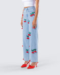 Cheri Cherry Blue Denim Jean – FINESSE