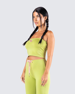 Emerson Green Tube Top – FINESSE