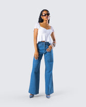 Emersyn Denim Set – FINESSE