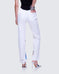 Religious Print Wide Leg Pants - Statement Art Denim – FINESSE