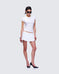 Petra White Micro Mini Skirt – FINESSE