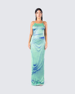Women's Raven Multi Print Dress | FINESSE
