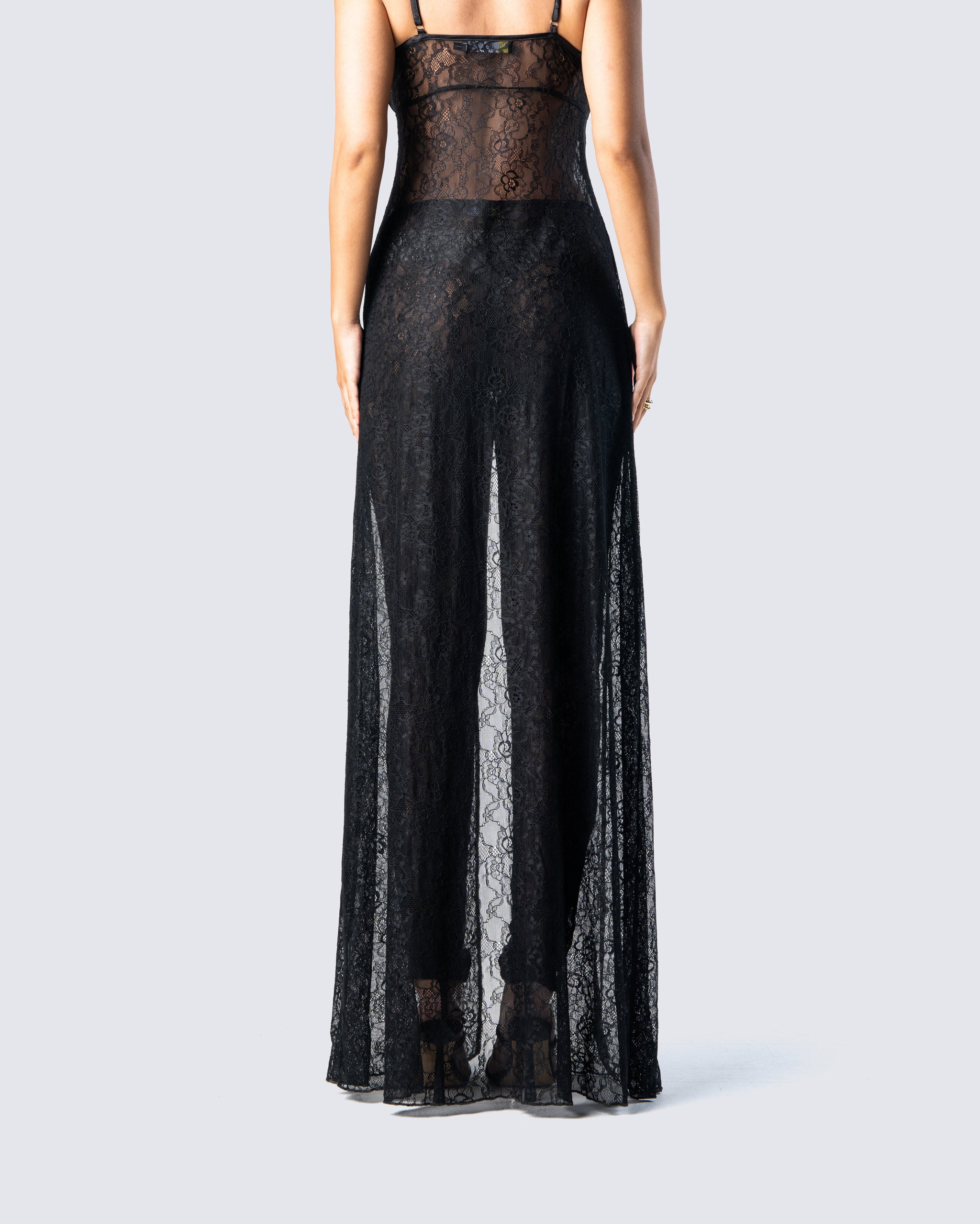 Sylvia Black Lace Legging Pant