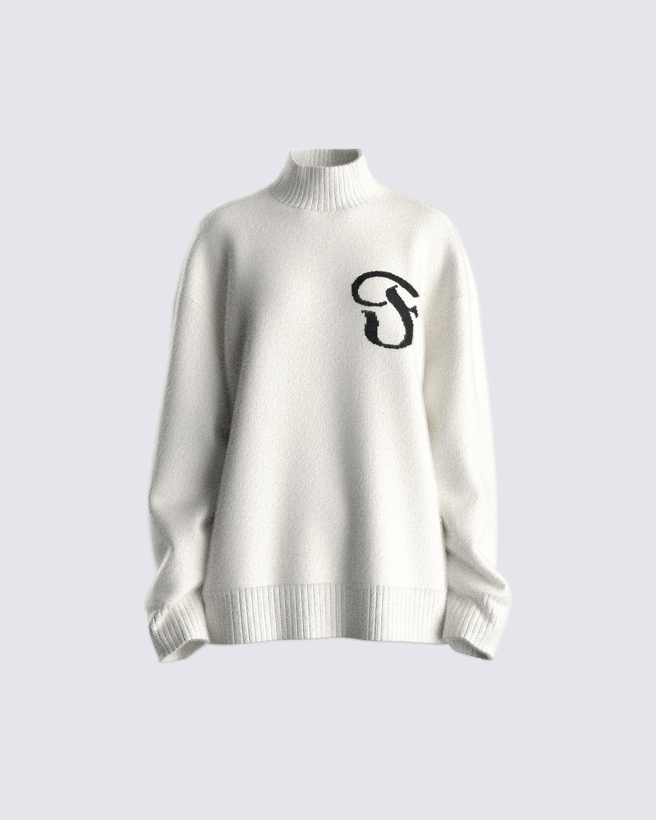 Conner Ivory Sweater Knit Top