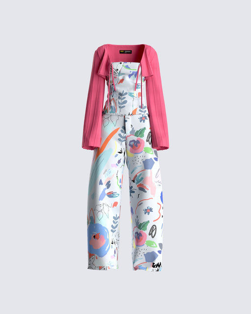 Dominic Pink Shrug Cardigan