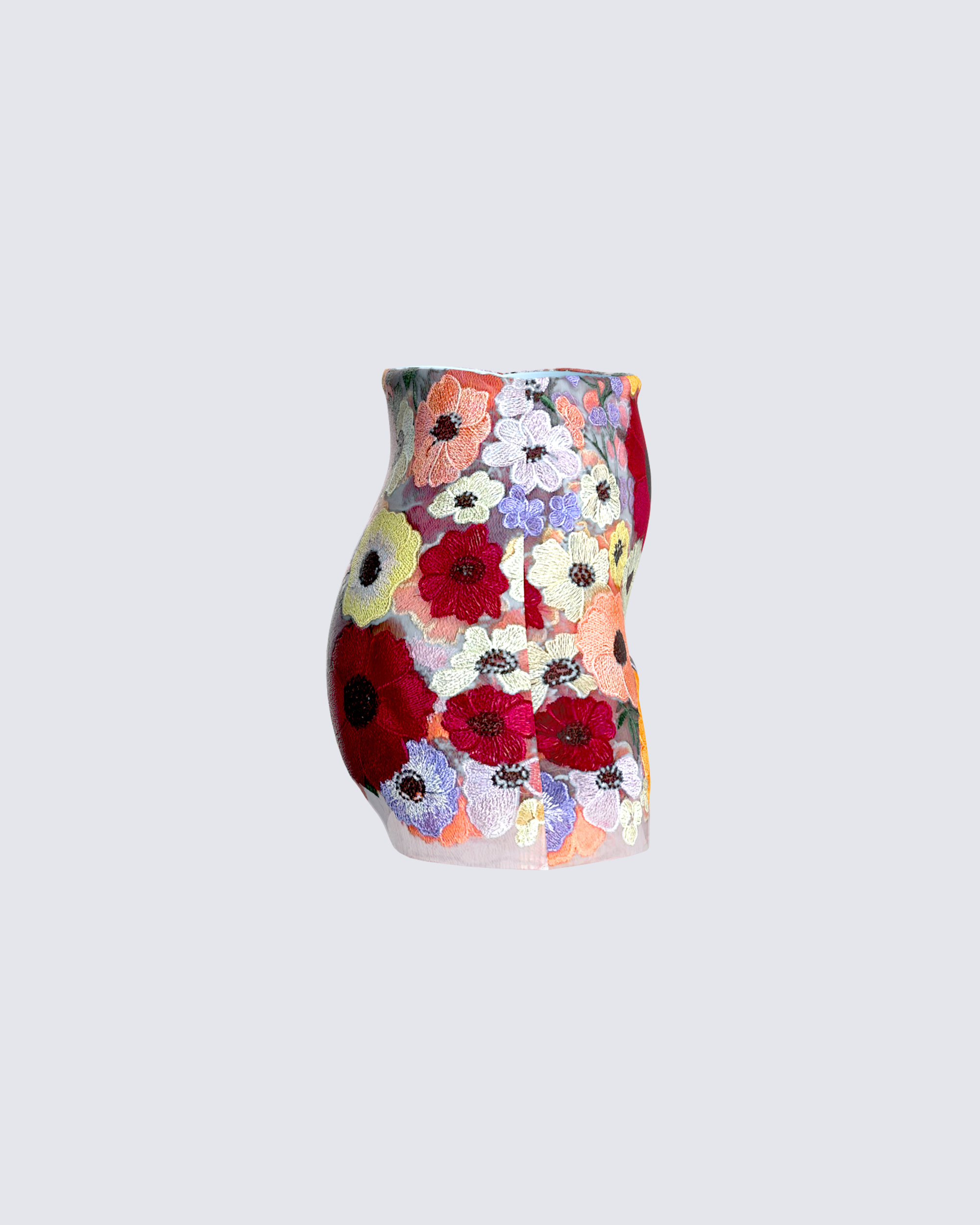 Addie Flower Mini Skirt – FINESSE