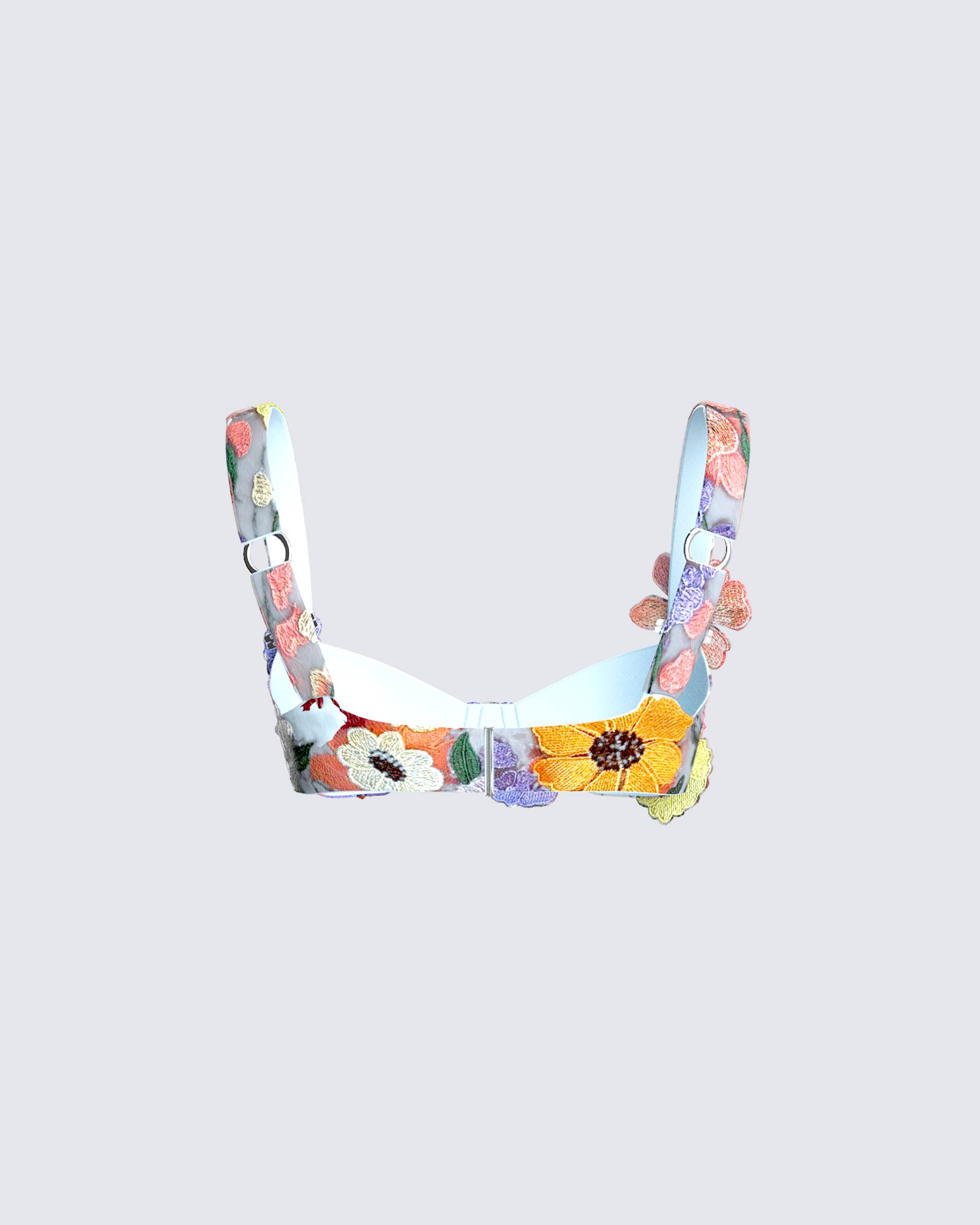 Addie Flower Bra Top