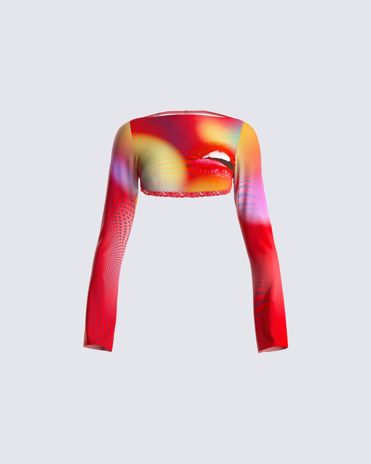 Maddox Abstract Print Top