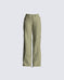 Olive Green Cargo Pants - Wide Leg Cotton Blend – FINESSE