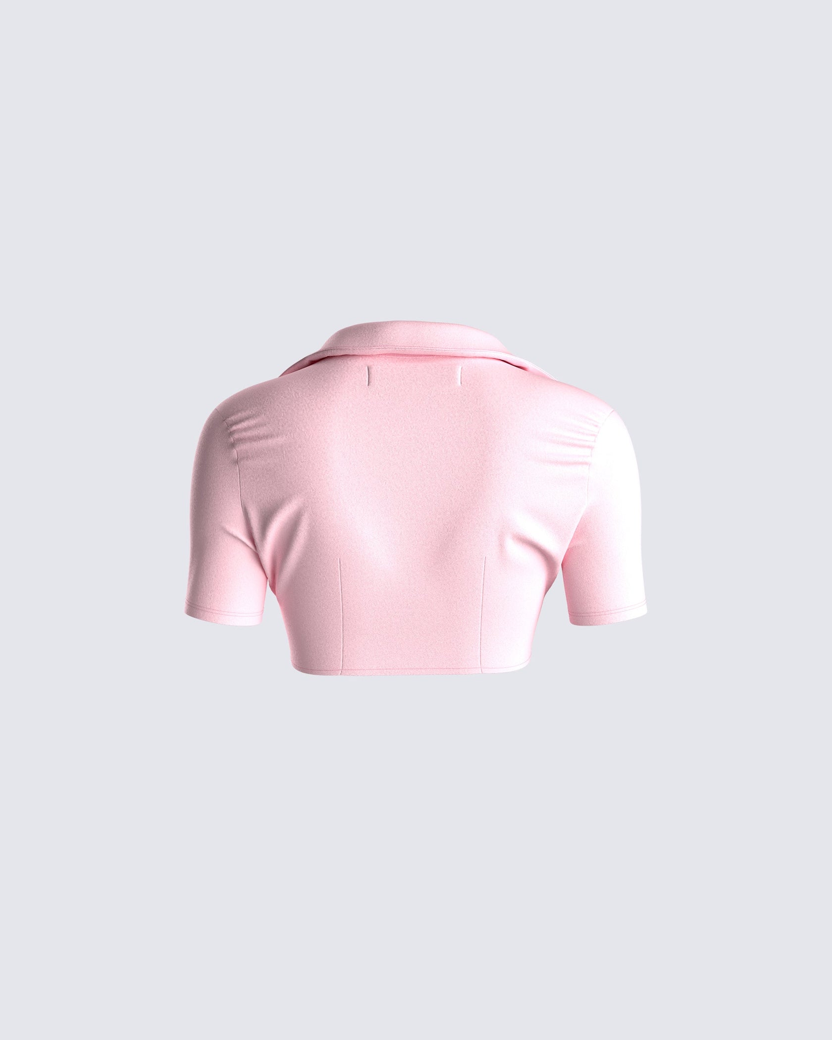 Seraphina Pink Collared Shirt